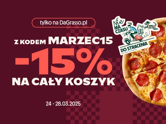 Promocje Da Grasso - Pyszna Pizza!
